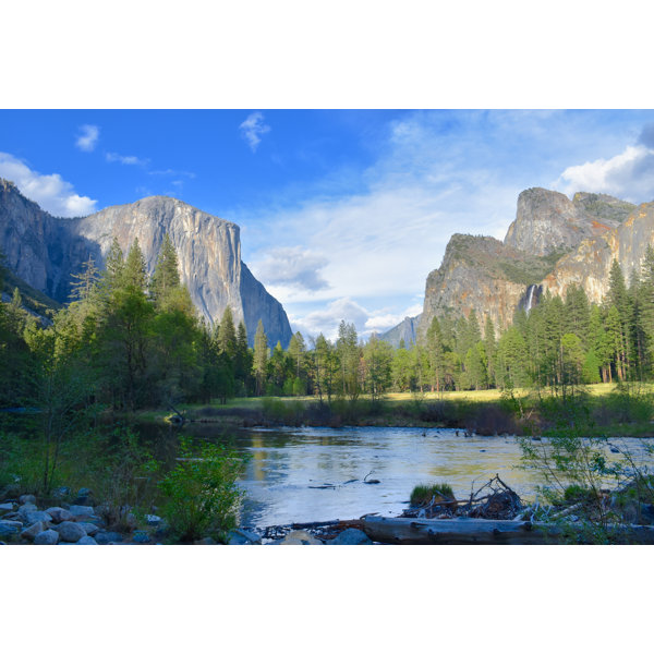 Alpen Home Florio Yosemite Valley - Wrapped Canvas Print | Wayfair.co.uk
